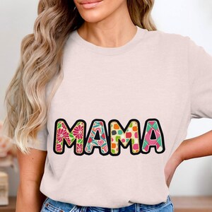 Colorful Mama Digital Download, Printable Wall Art, Fun Gift for Moms ...