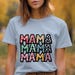 Colorful Floral MAMA Digital Download, Retro Style MAMA Art, Printable ...