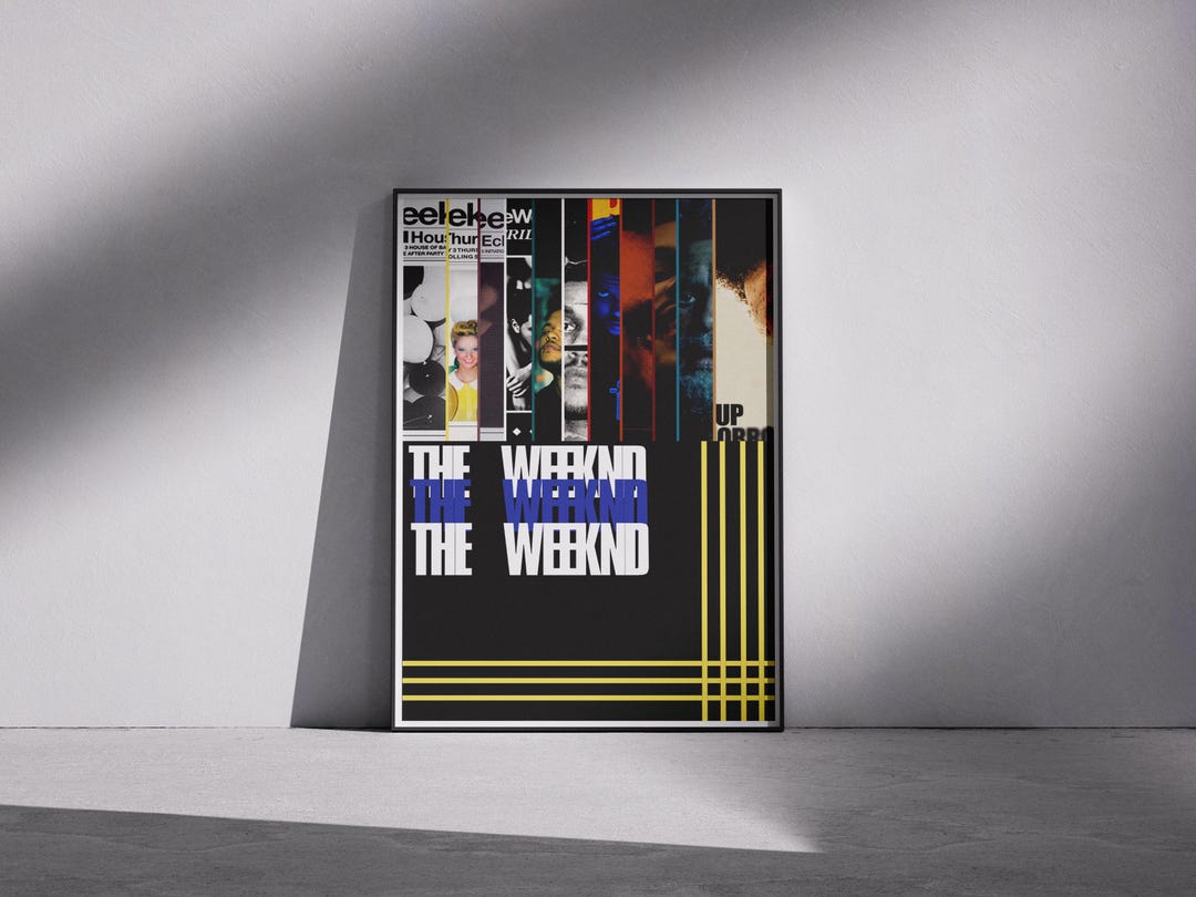 The Weeknd All Albums Poster/poster/digital Art/wall Art/xo/the Weeknd ...