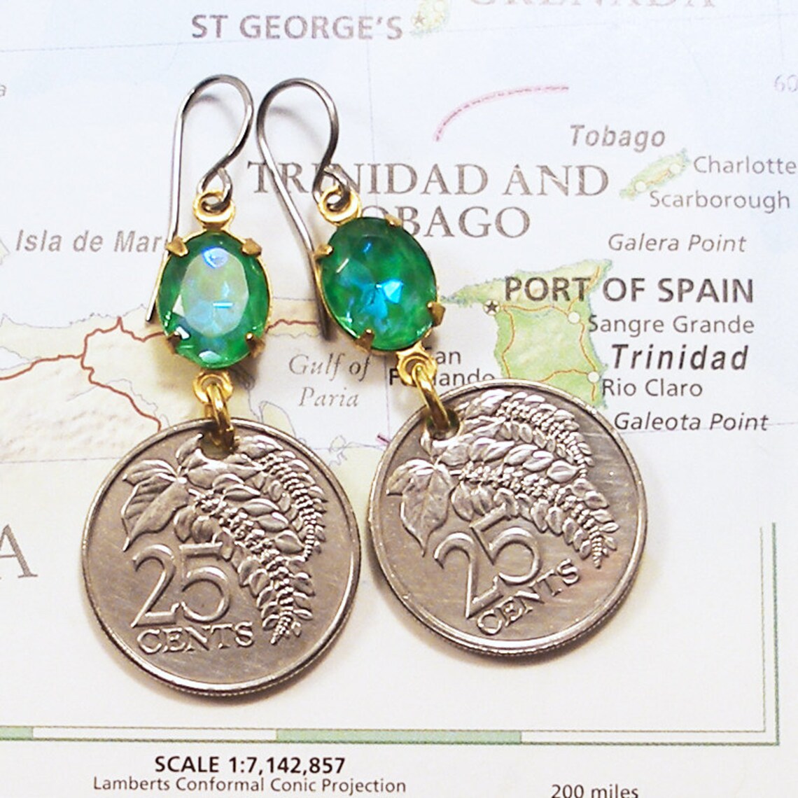 Trinidad and Tobago, Authentic Coins -- Tropical Paradise -- Exotic ...