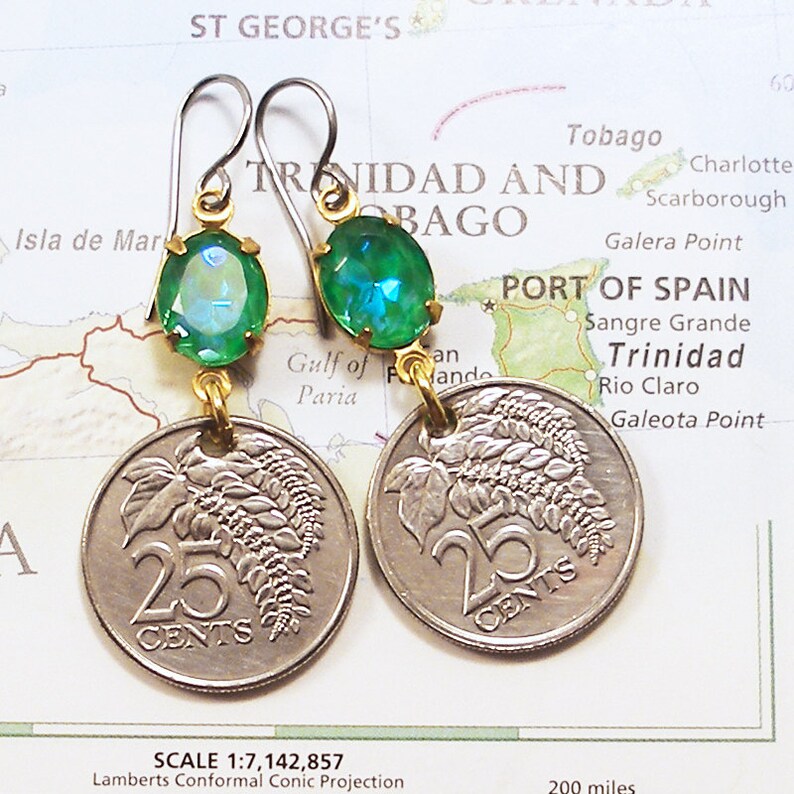 Trinidad and Tobago, Authentic Coins -- Tropical Paradise -- Exotic ...