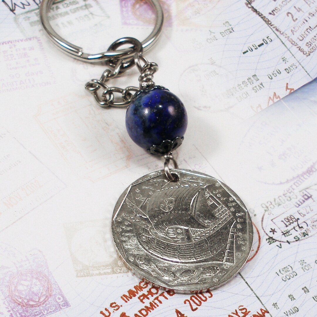 Portugal, Vintage Coin Keychain - Point of No Return - Uncharted Waters ...