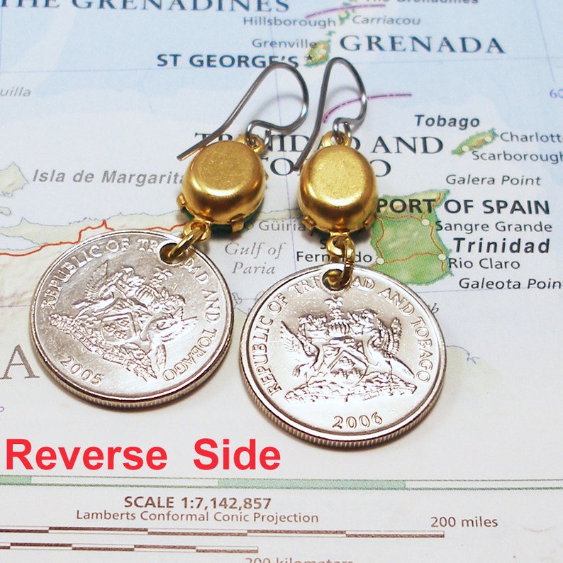 Trinidad and Tobago, Authentic Coins -- Tropical Paradise -- Exotic ...