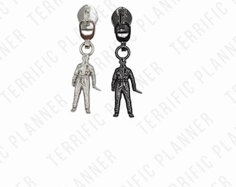 Size 3 Double Heart Zipper Pulls for Nylon Coil Zippers - Etsy