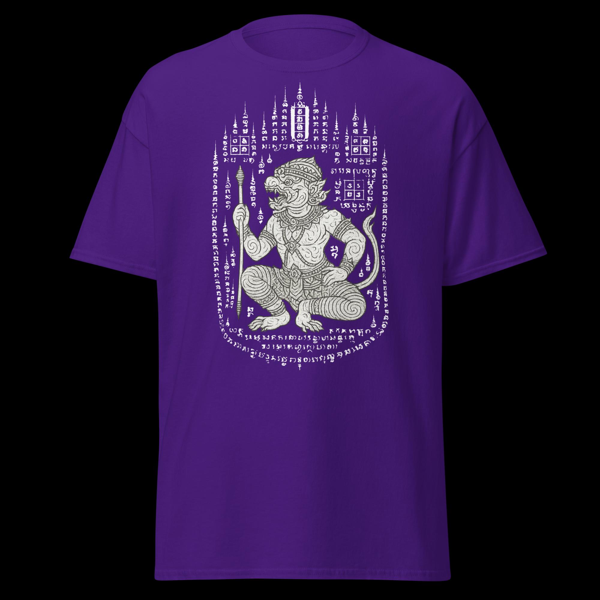Hanuman Thai Sak Yant T-shirt | Sacred Protection & Power Tattoo Tee ...