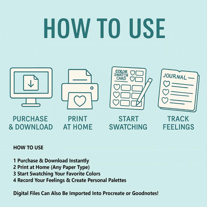 Anger Color Swatch Chart: Alcohol Marker & Digital Art Test (PDF ...