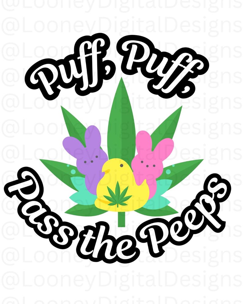 Funny Easter 420 SVG PNG - Etsy