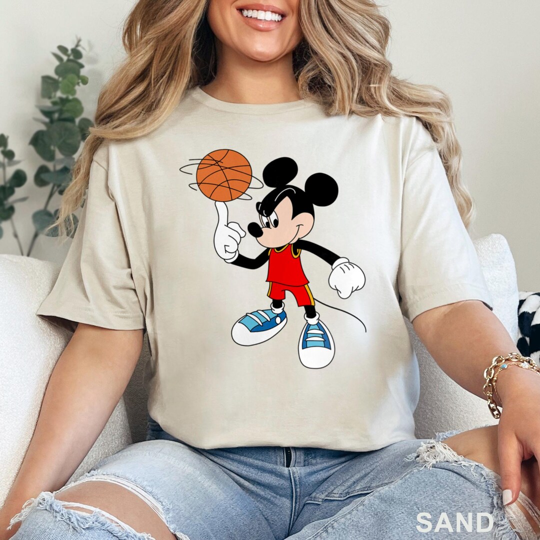 Disney Mickey Mouse Basketball Player Shirt, Disney Family Shirt ...
