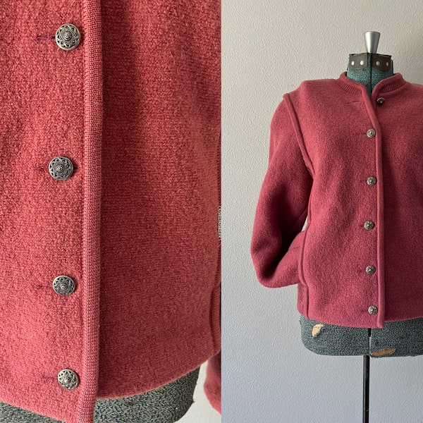 Boiled Wool Jacket - Etsy