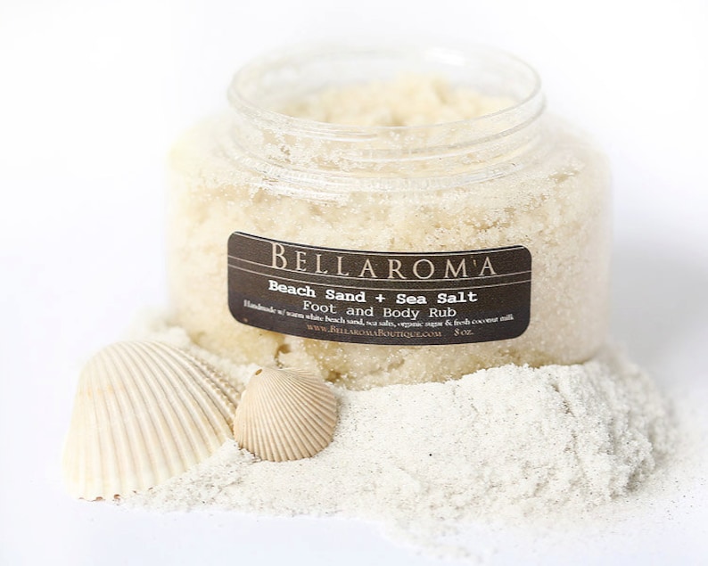 Beach Sand + Sea Salt FOOT and BODY RUB - Etsy