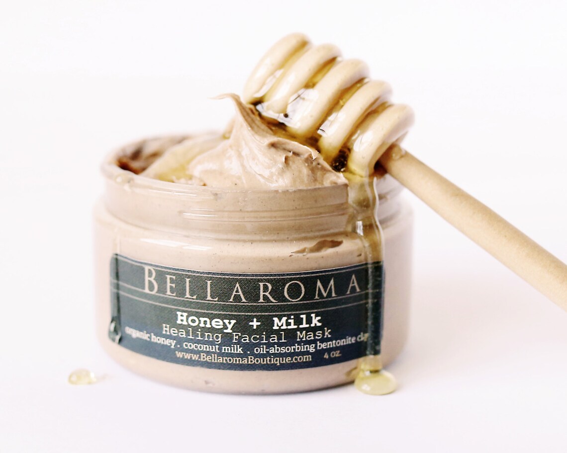 Honey Milk Healing FACIAL MASK - Etsy