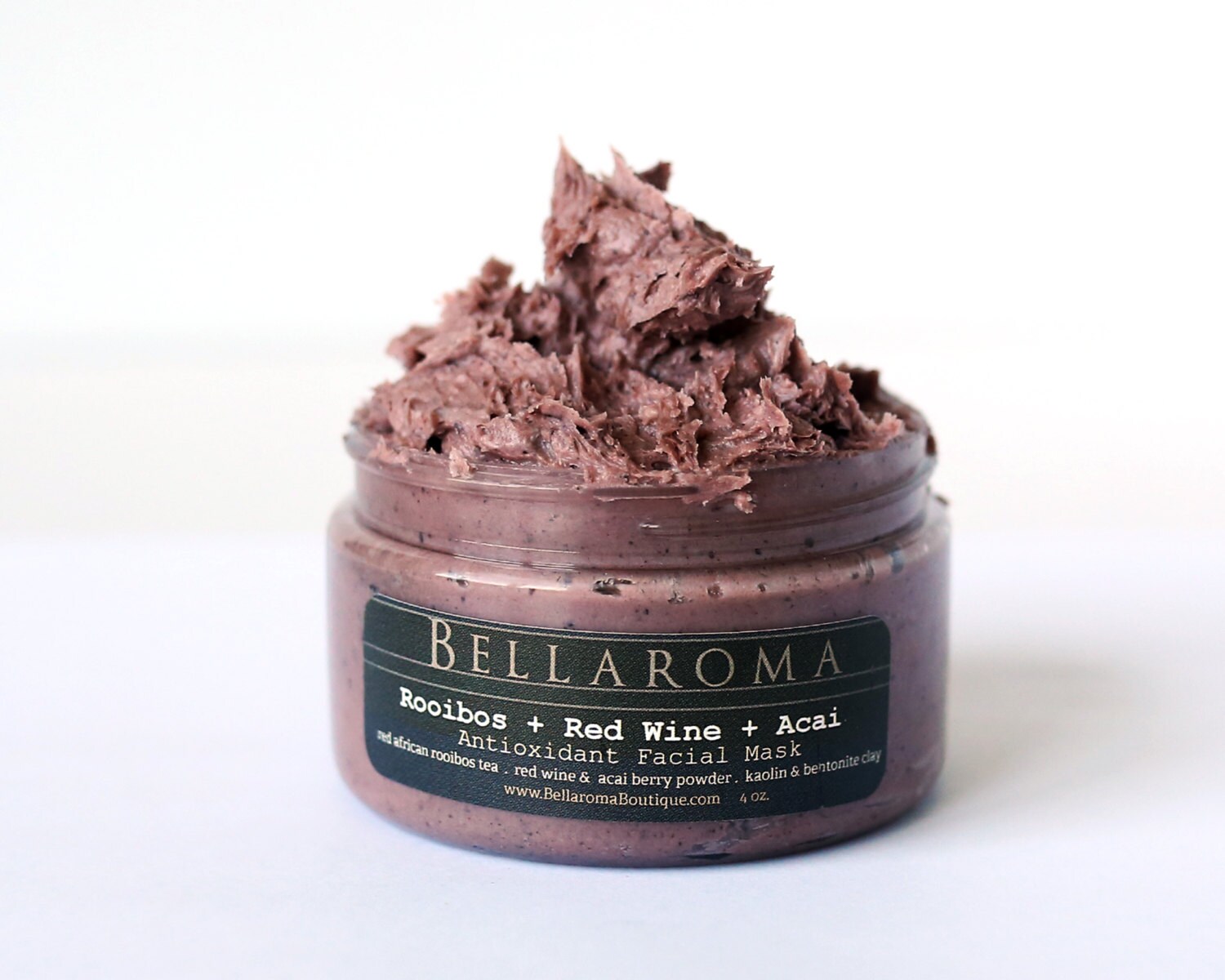 Rooibos Red Wine Acai FACIAL MASK - Etsy