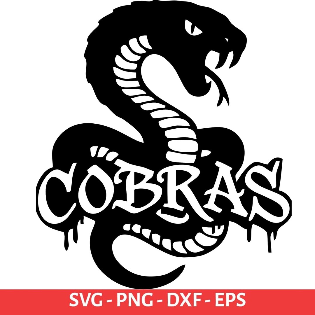 Cobras Sport Team Logo, Svg Png Dxf Ai File (instant Download) - Etsy