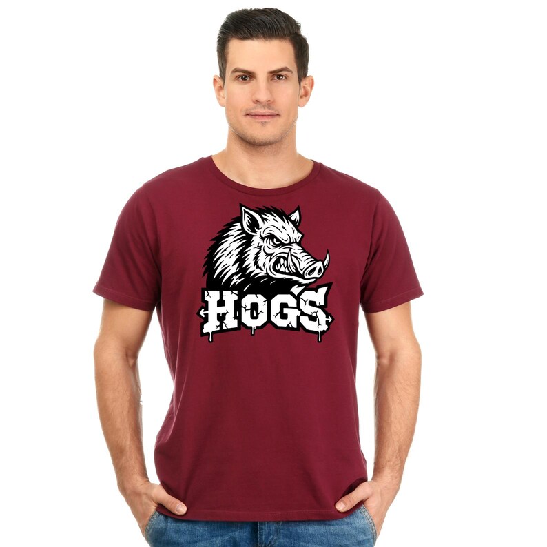 Hogs Sport Team Logo (svg, Eps, Dxf, Png, Pdf) (instant Download) - Etsy
