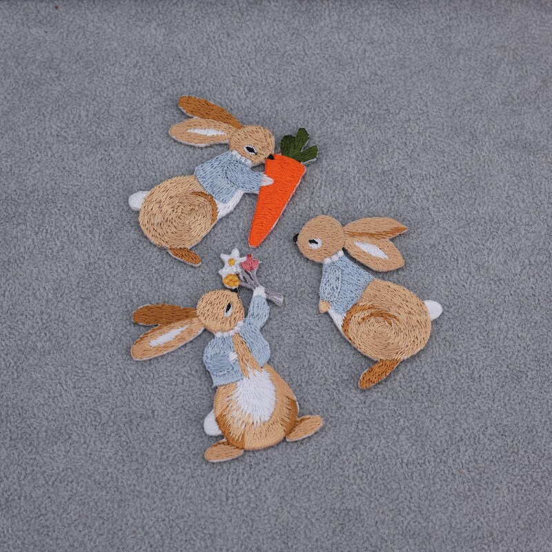 Rabbit Patches - Etsy