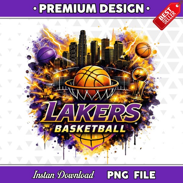 Lakers Svg - Etsy
