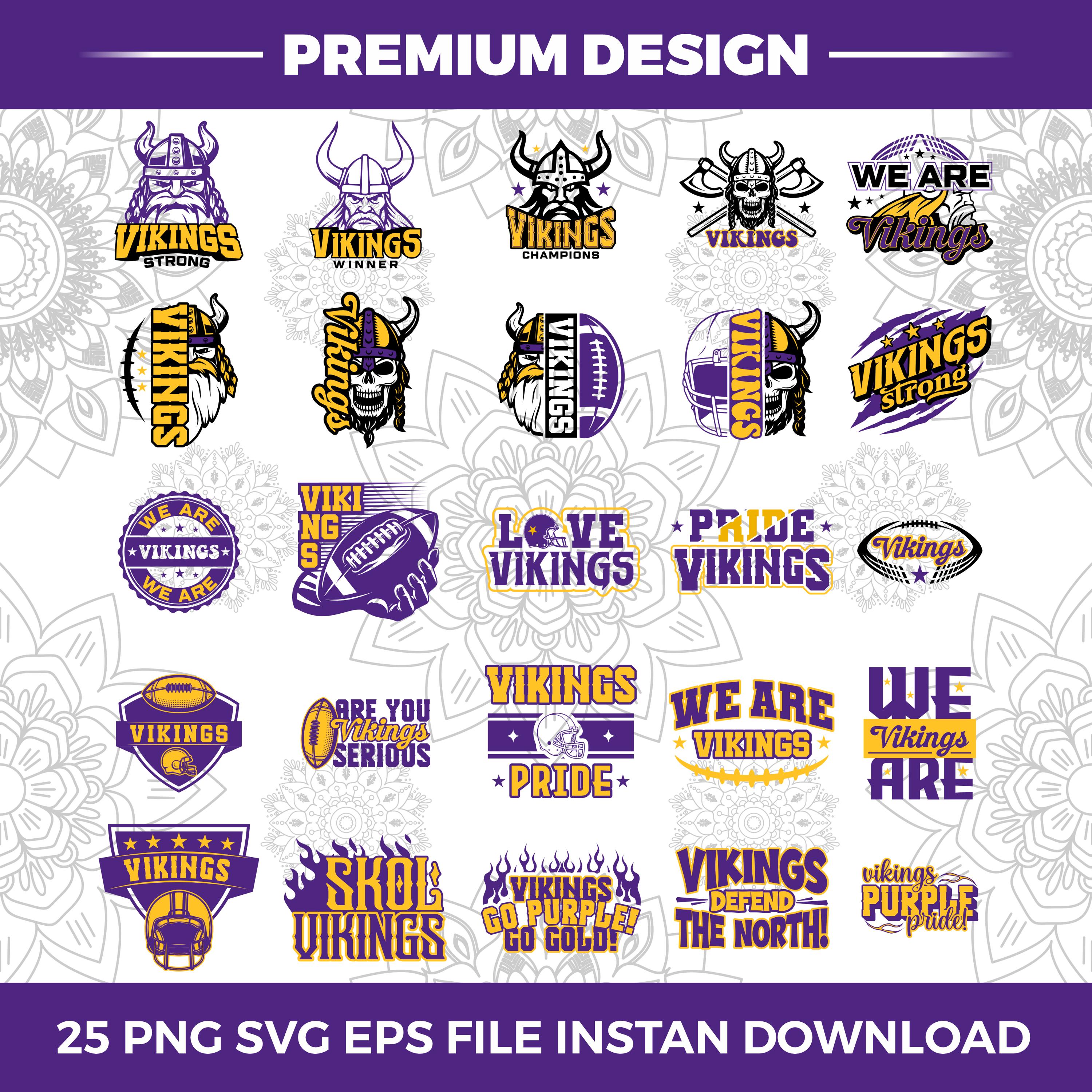 Vikings SVG Bundle, School Mascot Cut Files (digital Download) - Etsy