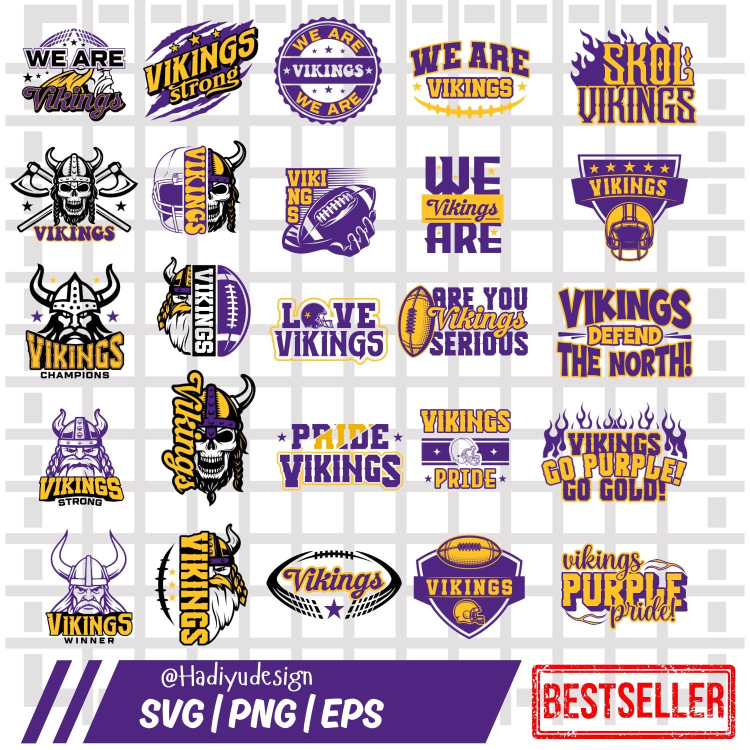 Vikings SVG Bundle, School Mascot Cut Files (digital Download) - Etsy