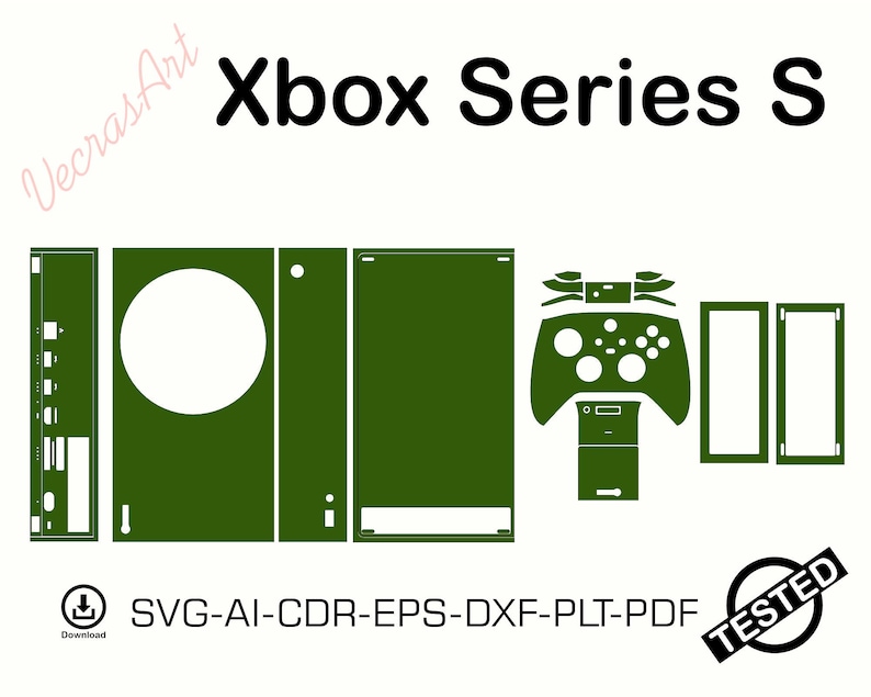 Xbox Series S SVG Clipart - Digital Download - Compatible With Cricut ...