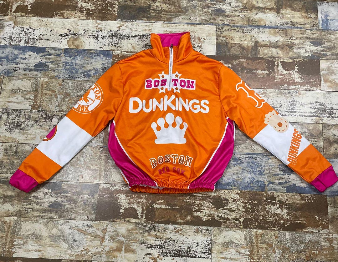 Boston Dunking Handmade Tracksuit | Retro Streetwear Set | Colorful ...