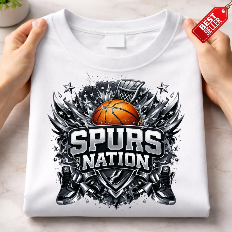 Spurs PNG, Basketball Clipart, Game Day Design (digital Download) - Etsy