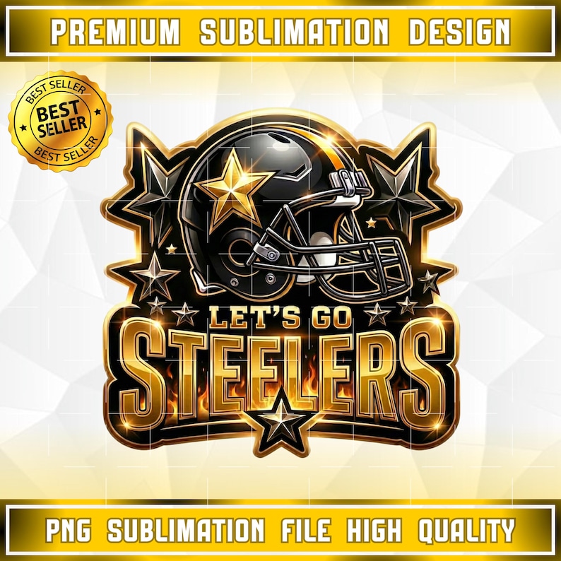 Steelers PNG, Football Club Game Day Clipart Sublimation - Design ...