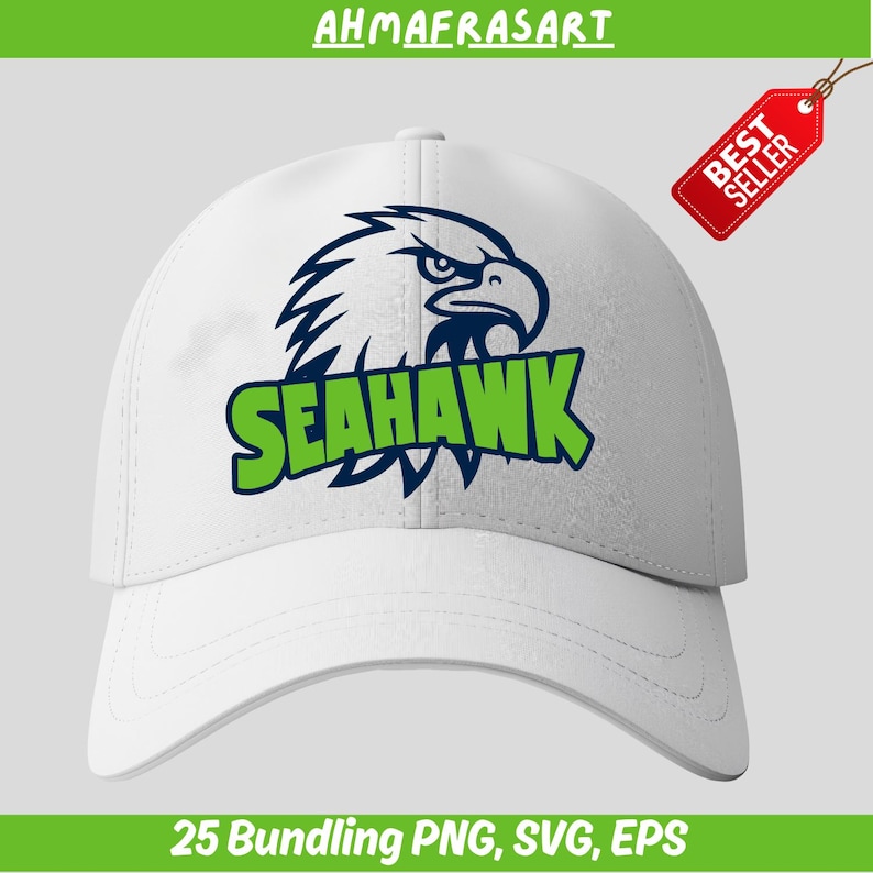 Seahawks Football SVG Bundle, T-shirt Design, Clip Art (digital ...