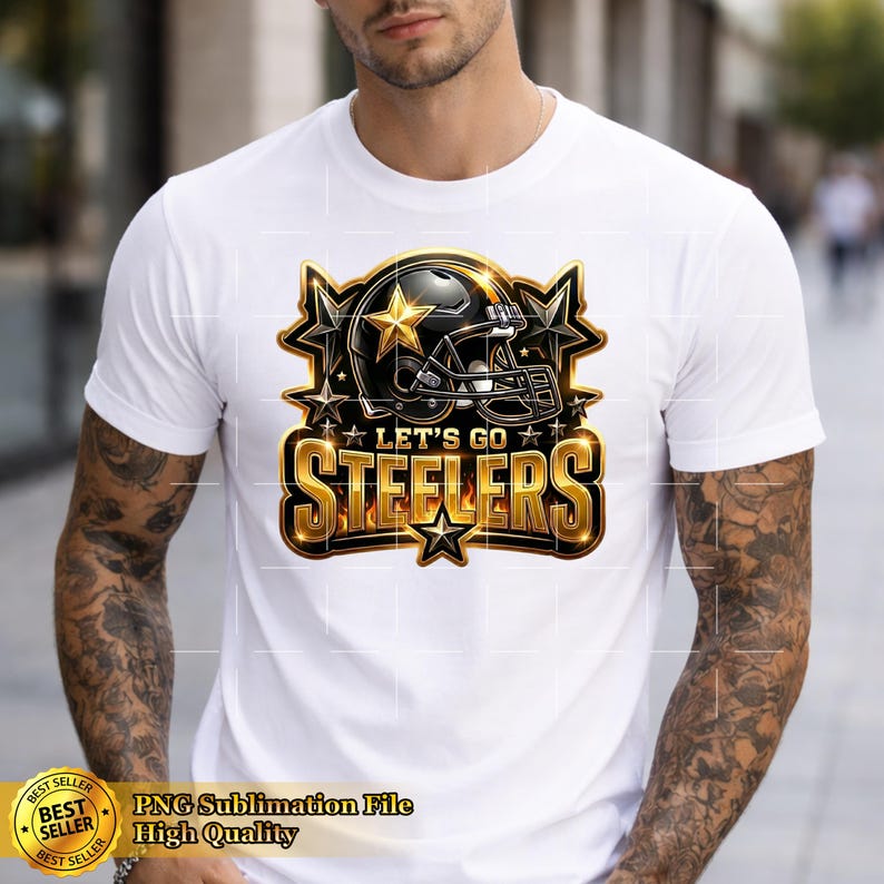 Steelers PNG, Football Club Game Day Clipart Sublimation - Design ...