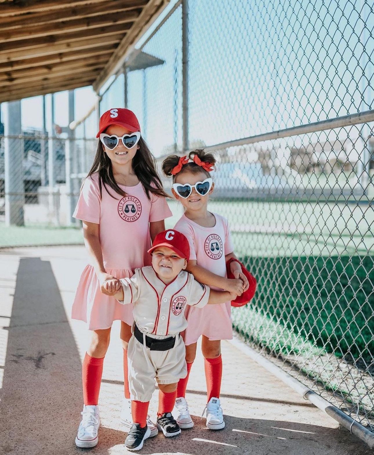 Rockford Peaches Dress: Girls' Baseball Halloween Costume - Etsy