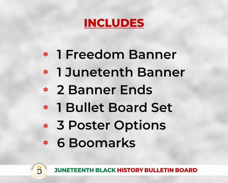 Juneteenth Bulletin Board Display Black History Decor African American ...