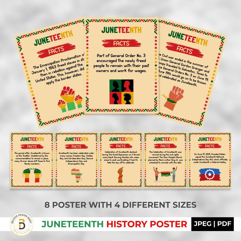 Juneteenth History Posters, Juneteenth Bulletin Board, Freedom Poster ...