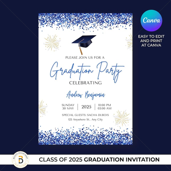 High School Graduation Invitations - Etsy