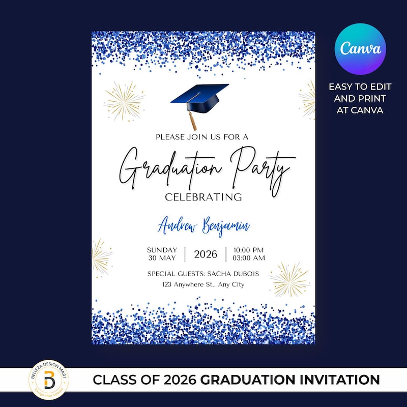 Blue Graduation - Etsy