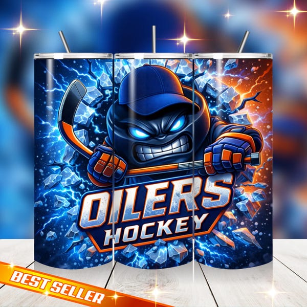 Oilers Purple Logo - Etsy UK