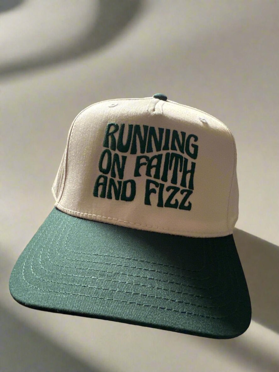 Running on Fizz Hat - Etsy
