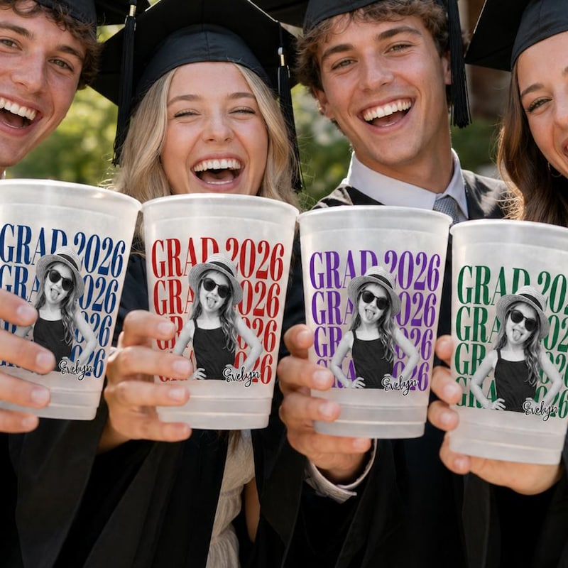 Graduation Cups - Etsy