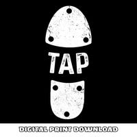 Tap Dance Steps Svg Png: Bold High Contrast Design for Crafting - Etsy