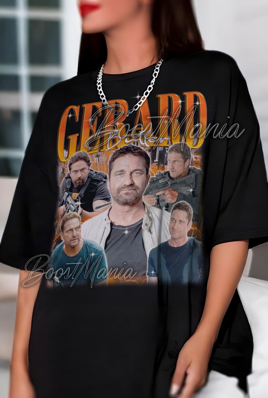 GERARD BUTLER Shirt, Gerard Butler Tshirt, Gerard Butler Sweateshirt ...