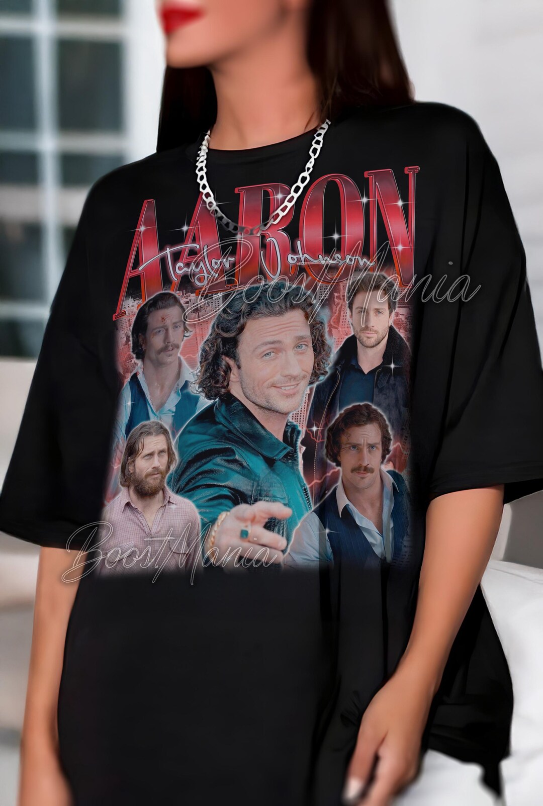 AARON TAYLOR Johnson Shirt, Aaron Taylor Johnson Comfort Colors Shirt ...