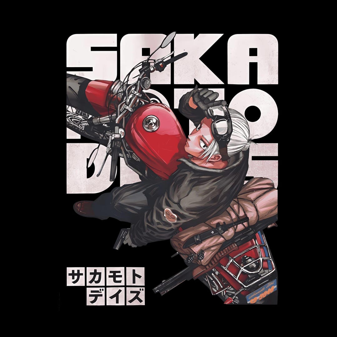 Taro Sakamoto Motorcycle Png, Trendy T-shirt PNG Design – Instant ...