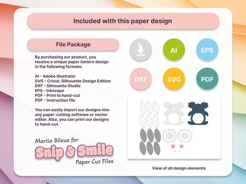 Koala Paper Lantern SVG – DIY Kit & Light Box, Cricut Project - Etsy