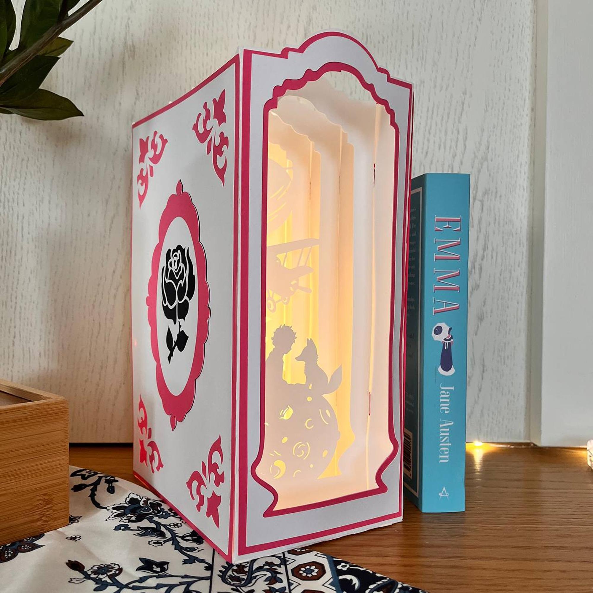 Fantasy Prince Book Nook SVG - DIY Kit & Cricut Project, Shadow Box ...