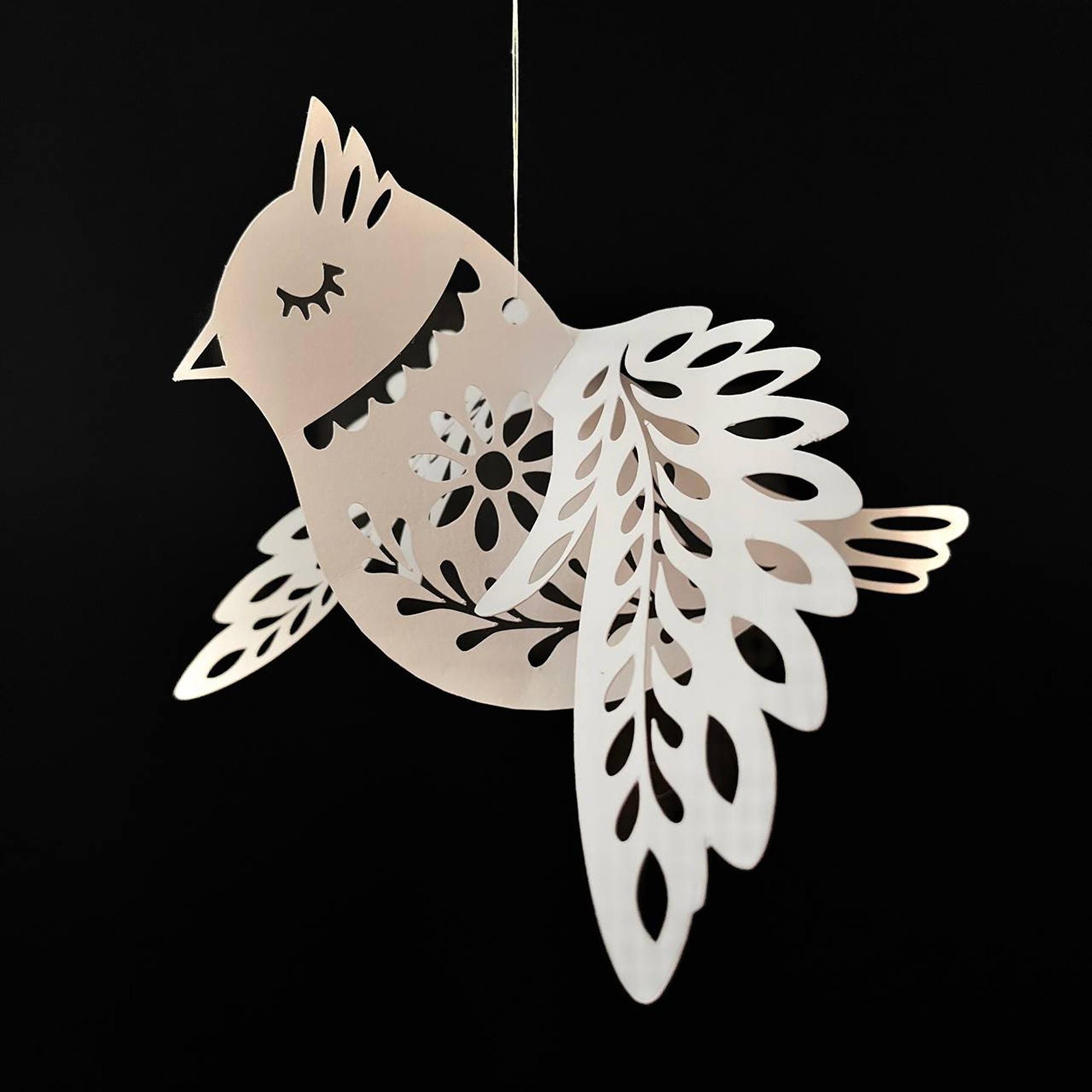 Paper Birds SVG Bundle, Birds Cut File for Cricut, DIY Paper Decor - Etsy