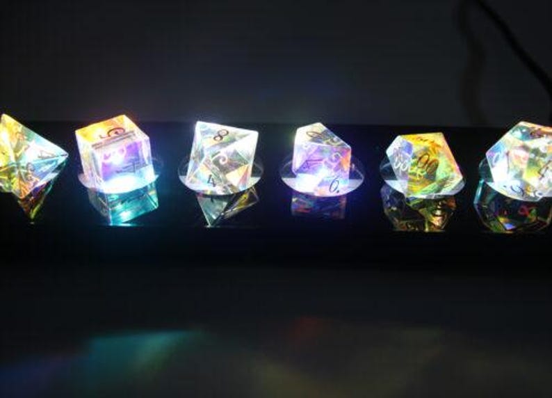 Dice Displays Dice Set Version- Showcase Your Dice Collection! - Etsy