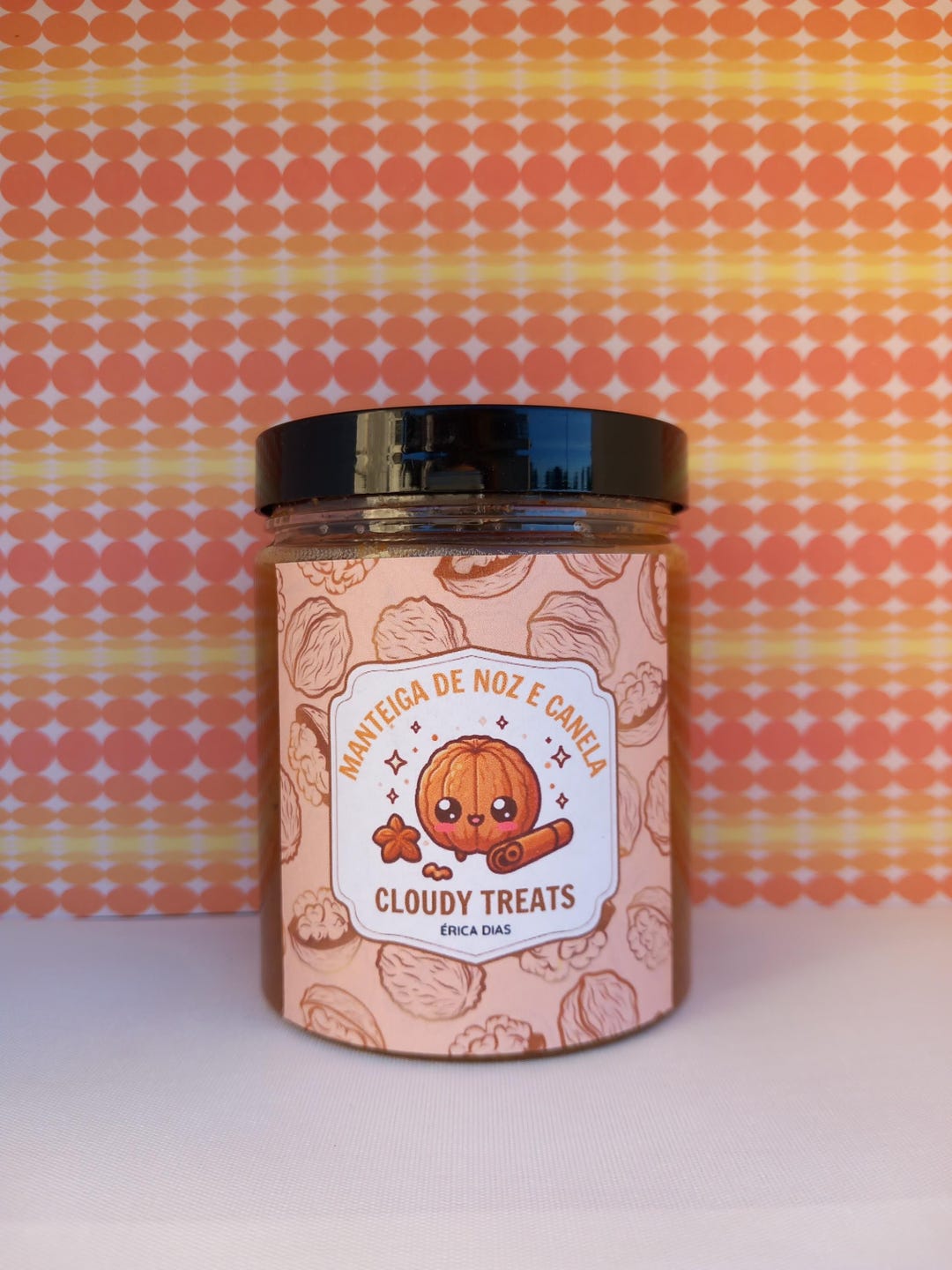 100% Natural Roasted Walnut Butter With Cinnamon - Etsy