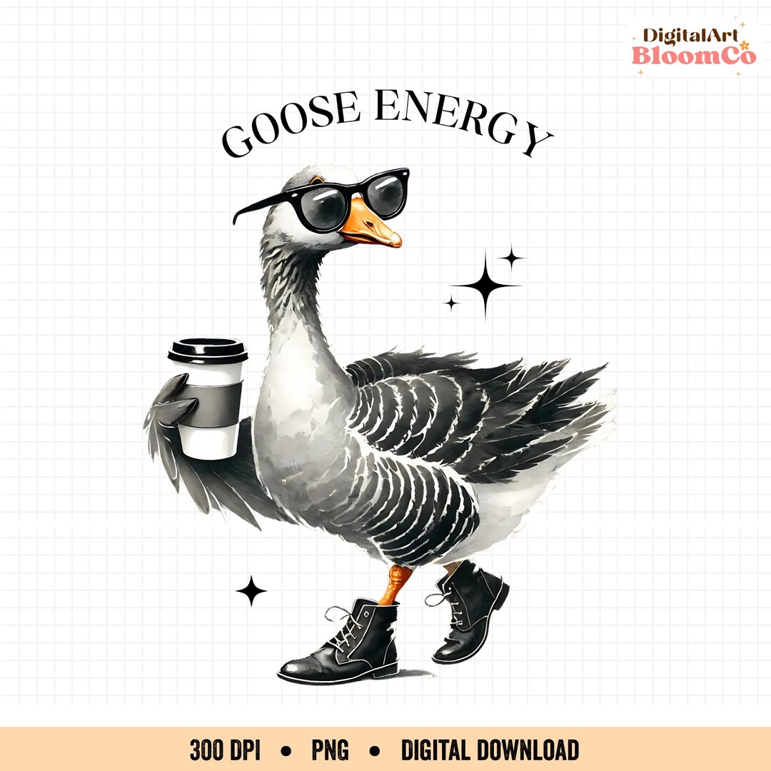 Funny Goose Png, Goose PNG, Goose Energy Png, Snarky Png, Adult Humor ...