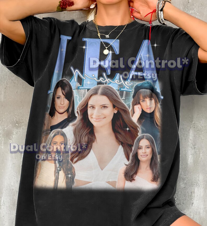 Lea Michele 90s Vintage Retro Bootleg Lea Michele Shirt, Broadway Star ...