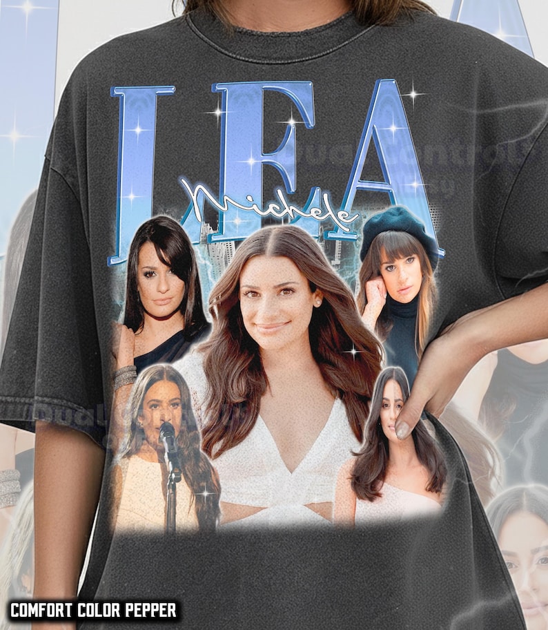 Lea Michele 90s Vintage Retro Bootleg Lea Michele Shirt, Broadway Star ...
