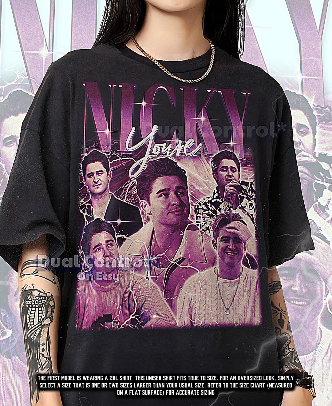 Nicky Youre T-shirt, Vintage Musician Singer Pop Star Celebrity ...