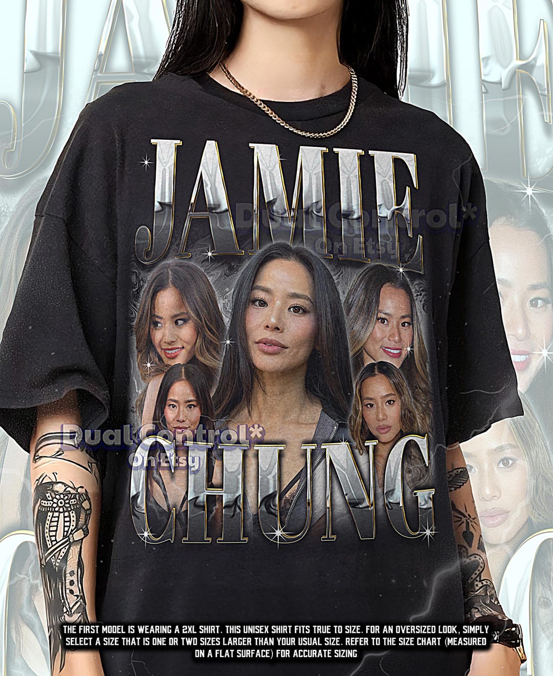 Jamie Chung T-shirt, Vintage Actress Star Celebrity Performer Tee, 90s ...